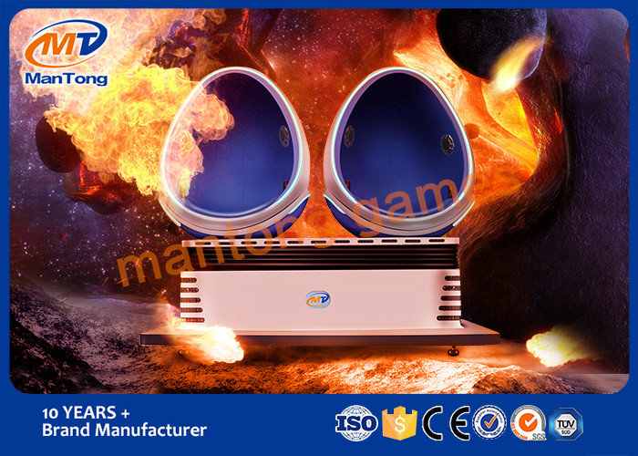 White Egg 9D VR Cinema Virtual Reality Simulator Games For Mall