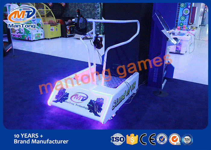 Fashionable Interactive Virtual Reality Standing Up With Electric System