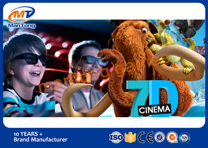 Multi Person XD Movie Theater Virtual World Simulator Customerized Chair Type