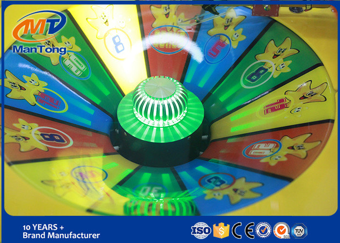 The Fairy Tale World Lucky Star Arcade Game Machine 150KG 150W Color Wheel