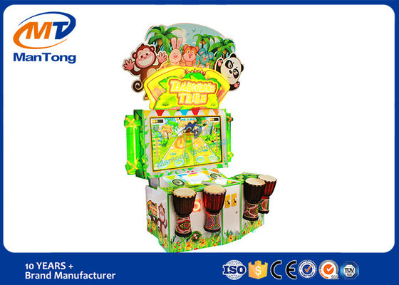 Funny Tambour Tribe Redemption / Lottery Tickets Game Arcade Coin Operated Ticket