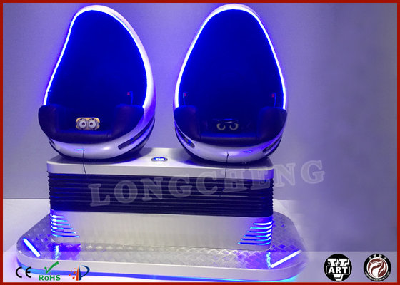 Luxury 4KW 2 Seats 9D Virtual Reality Cinema with Interactive Hydraulic Platform
