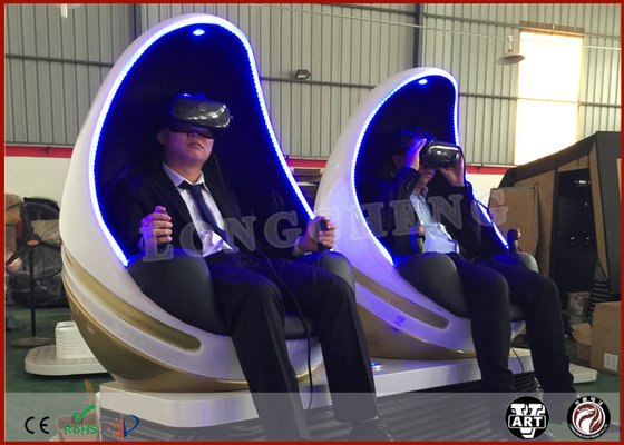 Two Seat 9D VR Cinema Machine with Media Special Effects and Headset