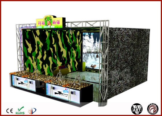 High End VR Shooting Simulator Desktop Arcade Game Machines For Shopping Mall