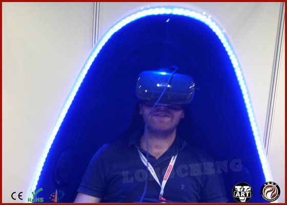 Cinema Type 360 Degree Virtual Reality 9D VR Chair with Single Rotating Seat
