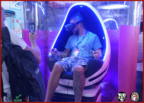 2 Cabin Shopping Center 9D VR Cinema 2 Eggs Seats With Counting System