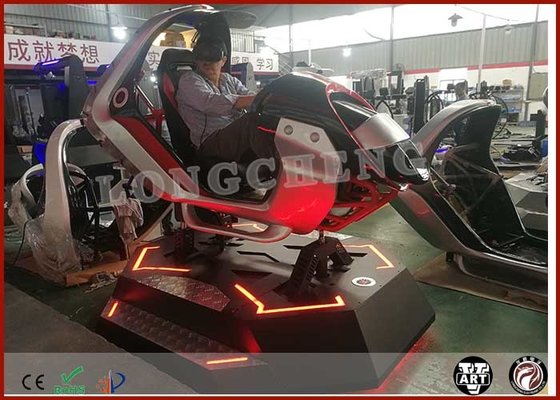 Cool Electric Car Racing Game Machine 9D VR Simulator Virtual Reality Simulator
