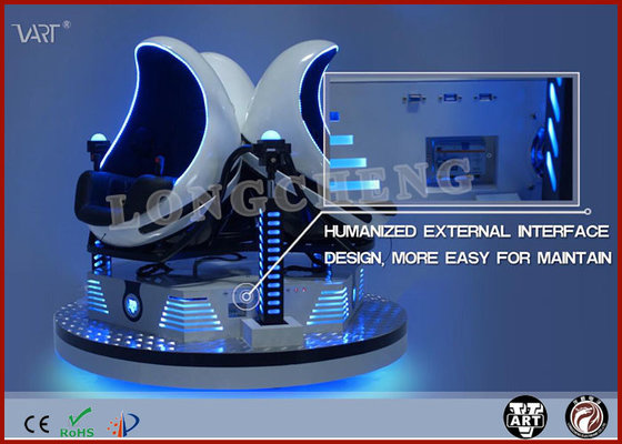 360 Degree 9D VR Cinema with Triple Rotating Seat / 19 Inch Screen