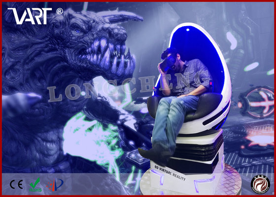 Attractive And Immersive Single Seat 9D VR Cinema With Excited Games