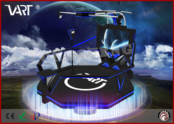 Commercial VR Gaming Machine VR HTC Vive 9D Simulador Cinema with 60inch LCD