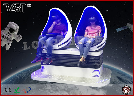 Attrative 2 Seater 9D VR Cinema With Immersive Experience Amusement Equipment