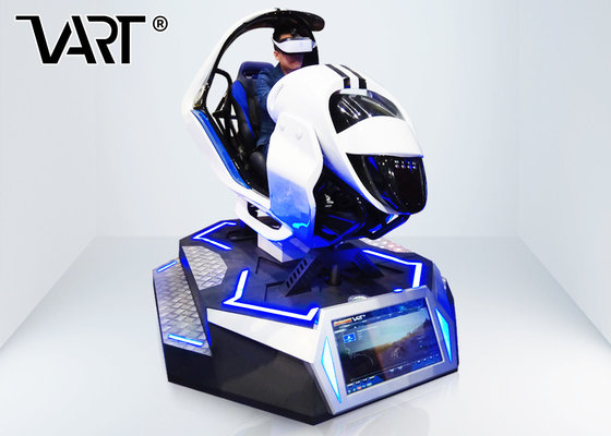 Attractive VR Racing Car 9D Simulator With Six Deepon E3 VR Headset