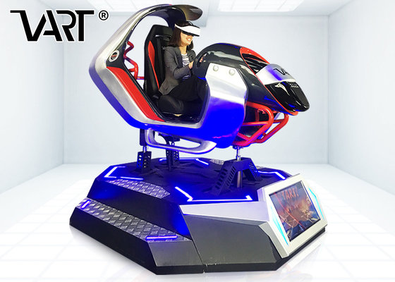 Unique Design VR Racing Simulator Interactive Driving Game With 23.6 Inch Displayer