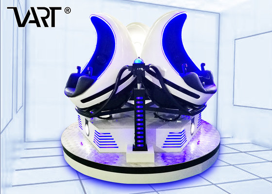 360 Degree Free Rotation Triple Seats 9D VR Egg Chair Virtual Reality Cinema With 2k VR Glasses