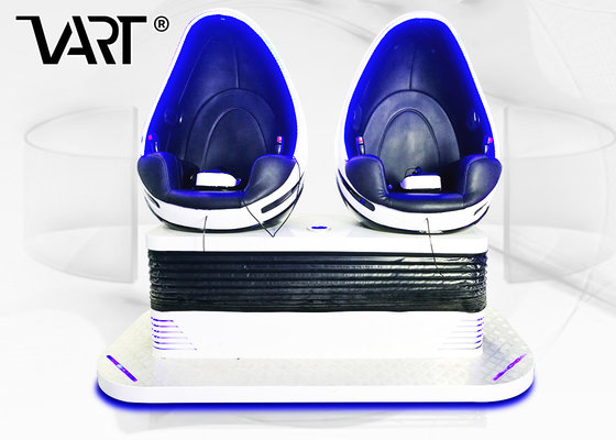 Dubai DEAL Show 9d VR Racing Simulator Game Machine With 3DOF Platform