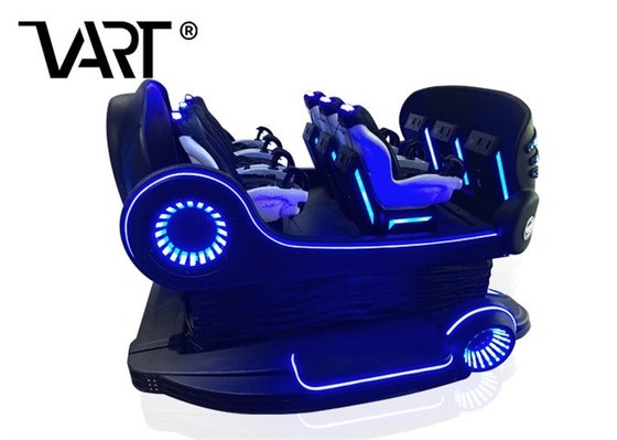 Theme Park Entertainment 9d Movie Theater / Virtual Reality Cinema 9DVR 6 Seats