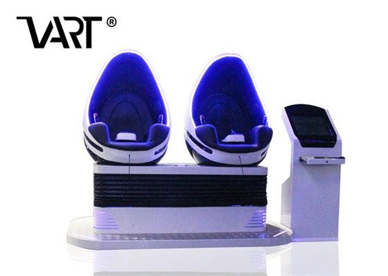 Super Cool Led Virtual Reality Simulation Rides Double Seats 9D VR Cinema Price for 2 Players