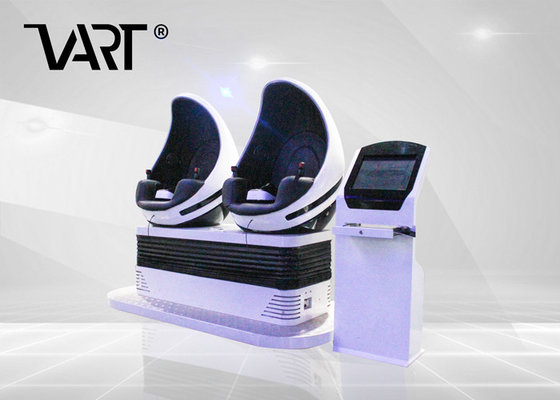 Indoor Double Cabin VR Pod 9D Virtual Reality Cinema For Shopping Mall