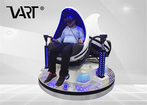 Indoor Electric 9D VR Cinema 360 Degree Virtual Reality Egg Chair Cinema For Sale