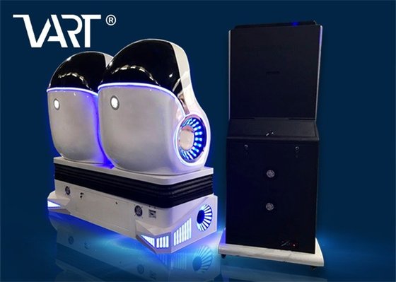 Luxury Electronic 9d VR Simulator Game Machine Space Capsule Design