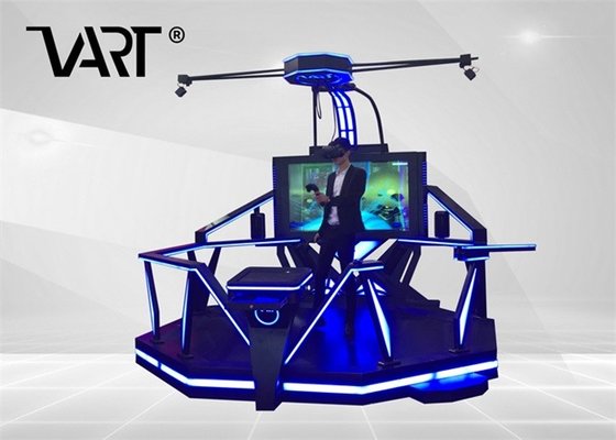 Htc Vive Headset Virtual Reality Walking Platform With Interactive Boxing Game