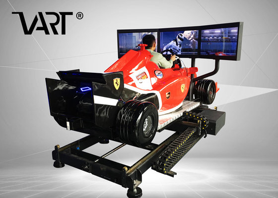 Super Cool F1 Driving Virtual Reality Simulator With 3 Screens / 12 Months Warranty