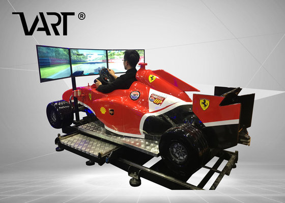 Super Cool F1 Driving Virtual Reality Simulator With 3 Screens / 12 Months Warranty
