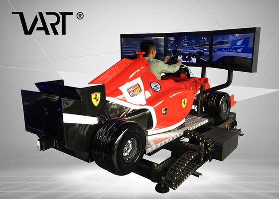 Super Cool F1 Driving Virtual Reality Simulator With 3 Screens / 12 Months Warranty