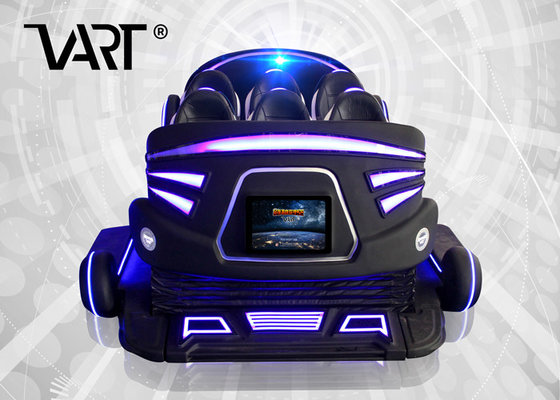 6 Players Virtual Reality Theatre / 9D VR Cinema with 6DOF Electric Platform / Console