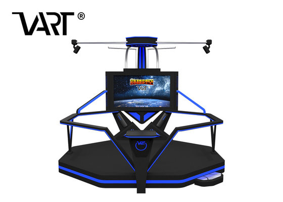 Interactive Platform 9D Simulator VR Theme Park Shooting VR Game Machine 2 Handles
