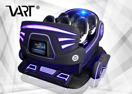 Vibration And Smoke Special Effect 9D VR Cinema with 1 / 2 / 3 / 6 seats