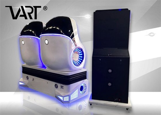 9D Virtual Reality Cinema 2 Seats for Theme Park / 9d Adventure Extreme Vr Cinemas