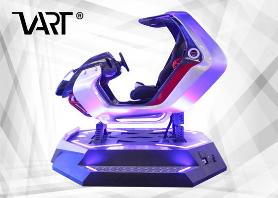 Full Motion Racing Simulator with Acctractive Design, 9D Virtual Reality Racing Machine