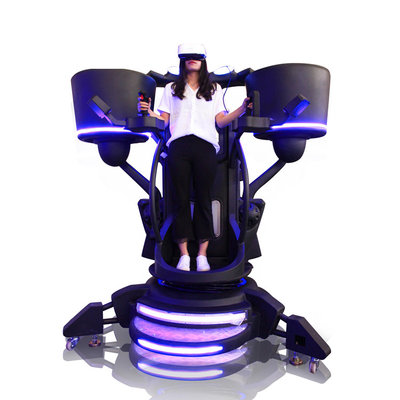 1 Player Virtual Reality Shooting Machine , 720 Degree Flight Simulator