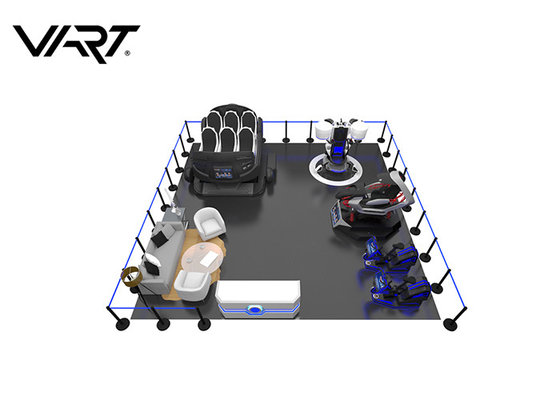 Arcade Games Cinema VR Theme Park , 9D Play Zone Indoor Game Equipment