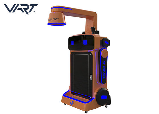 Single Player VR Arcade Machines 9D VR Simulator Shooting Game With Touch Screen
