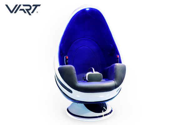 1 Seat Self Service 9D VR Egg Cinema / Virtual Reality Egg Chair