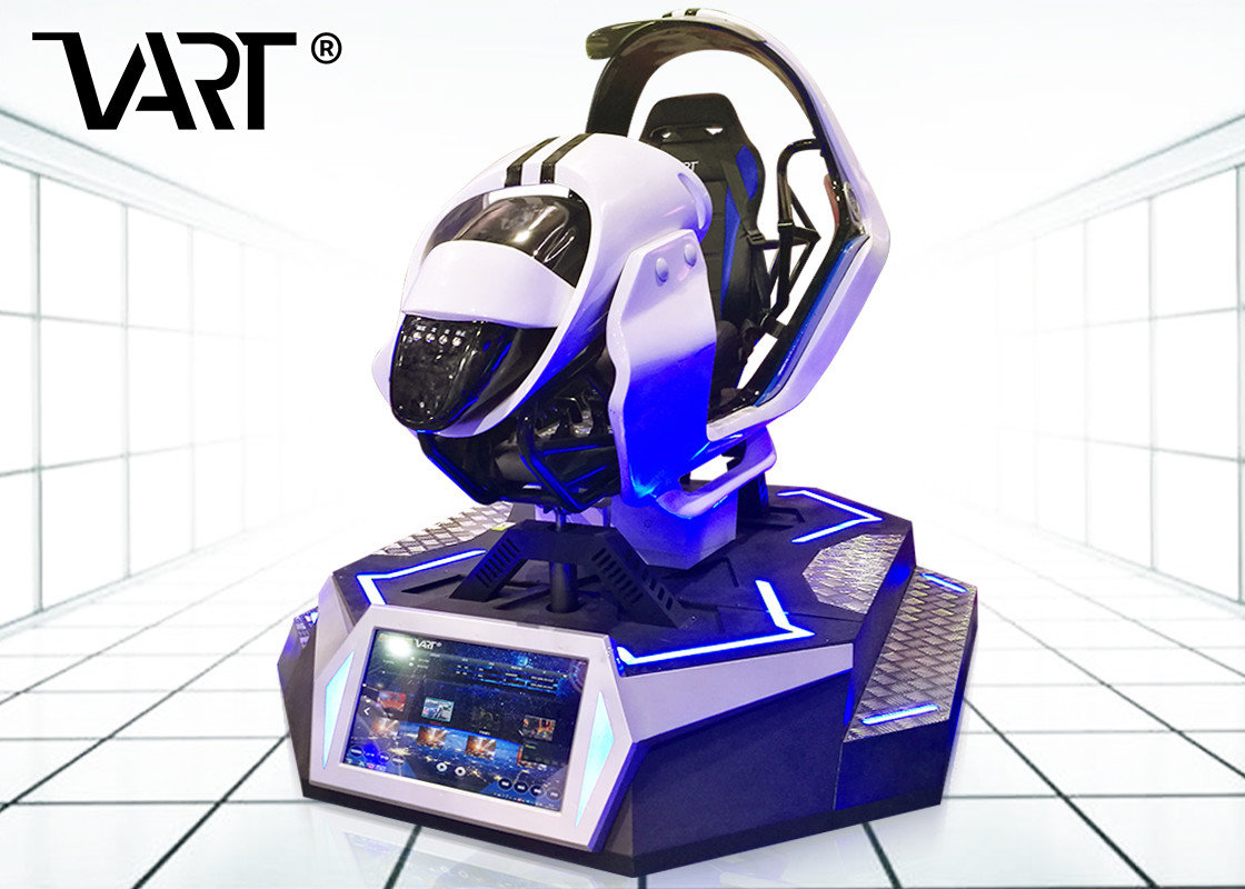 Unique Design VR Racing Simulator Interactive Driving Game With 23.6 Inch Displayer