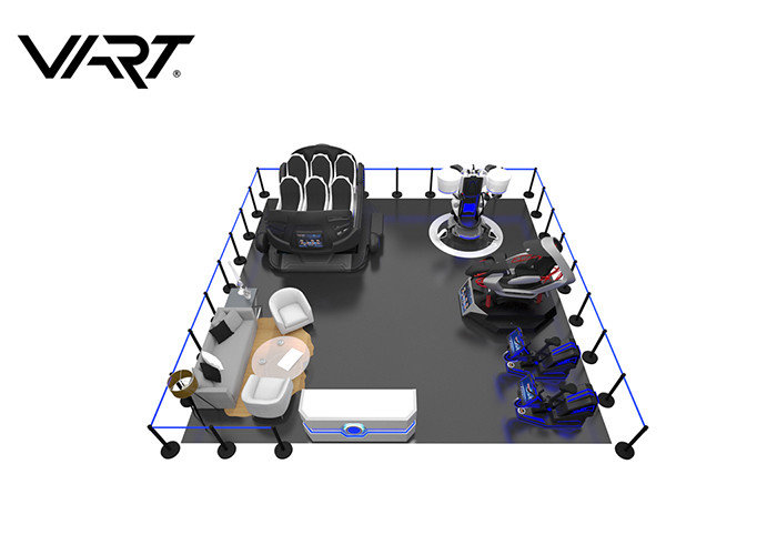 Arcade Games Cinema VR Theme Park , 9D Play Zone Indoor Game Equipment