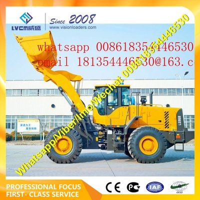 CHINA ORIGINAL China SDLG LG968 WHEEL LOADER WITH LOG FORK FOR WOOD TRANSPTORTATION