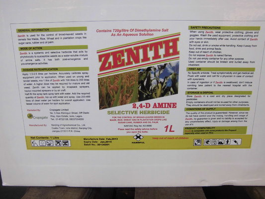 2,4-D 340 g/L+Dicamba 120 g/L SL/weed Killer/Nigeria Market
