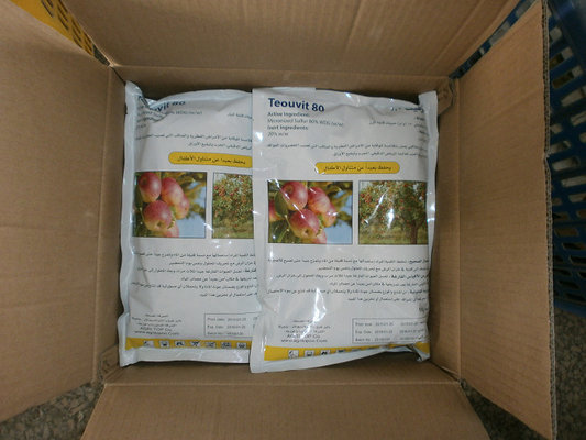 Sulfur 80% WDG/1kg/bag/fruits