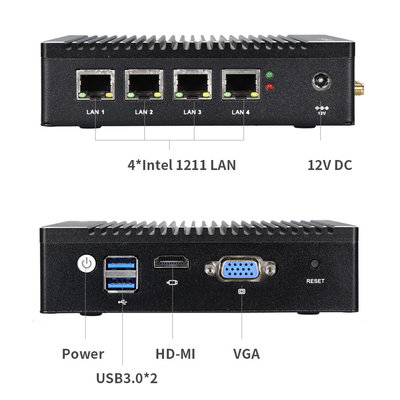 protectli firewall pfsense Celeron N3700 AES-NI quad core onboard SIM slot network security appliance