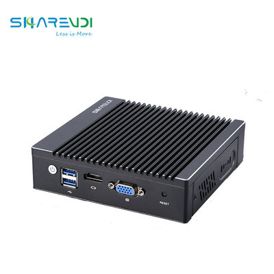 Intel celeron N3700 quad core mini pc multi lan for pFsense Firewall Fanless