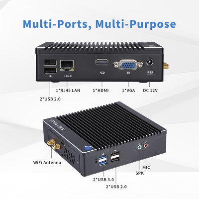 Cheapest intel cherry trail mini pc Z8350 N2840 2G RAM 16G SSD wifi Windows10 USB3.0