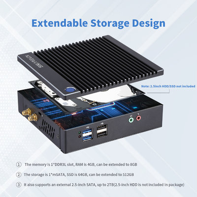 Cheapest intel cherry trail mini pc Z8350 N2840 2G RAM 16G SSD wifi Windows10 USB3.0