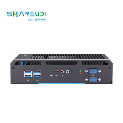 Digital Signage Player Industrial Mini PC i3 i5 i7 Iot Computer 3 Displays 4 COM RS232 RS485