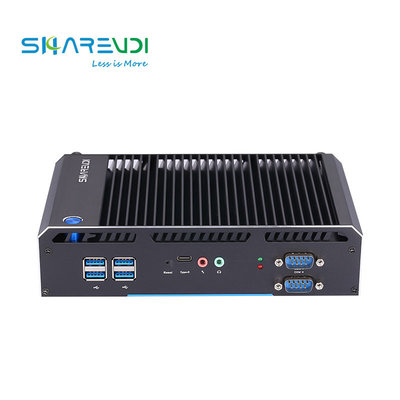Digital Signage Player Industrial Mini PC i3 i5 i7 Iot Computer 3 Displays 4 COM RS232 RS485