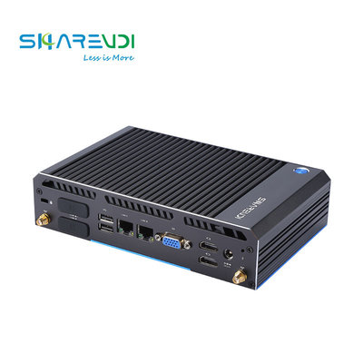Digital Signage Player Industrial Mini PC i3 i5 i7 Iot Computer 3 Displays 4 COM RS232 RS485