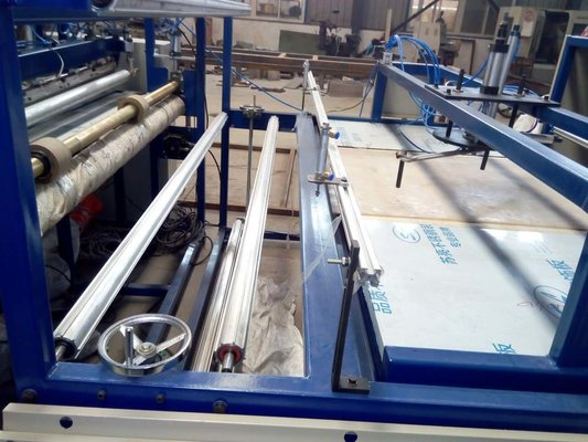 Non woven frabic horizontal and vertical cutting machine with ultrasonic welding